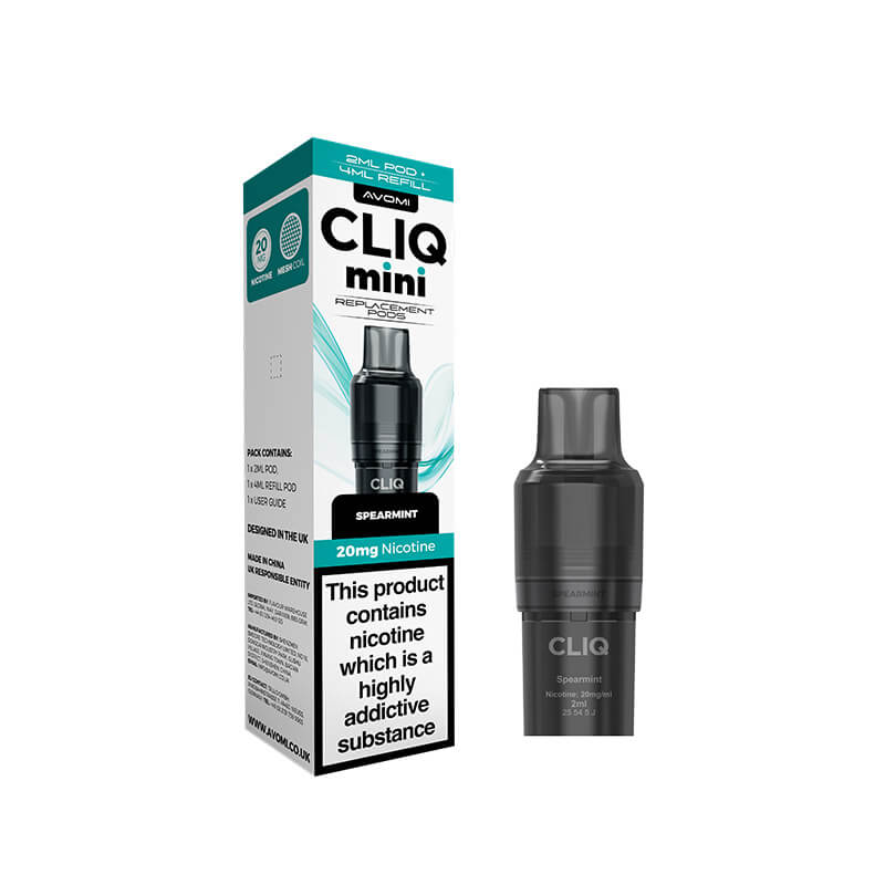 Avomi CLIQ Mini Pods Menthol | Vapouriz UK