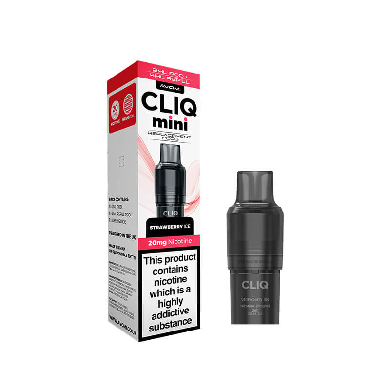 Avomi CLIQ Mini Pods Orange Soda | Vapouriz UK